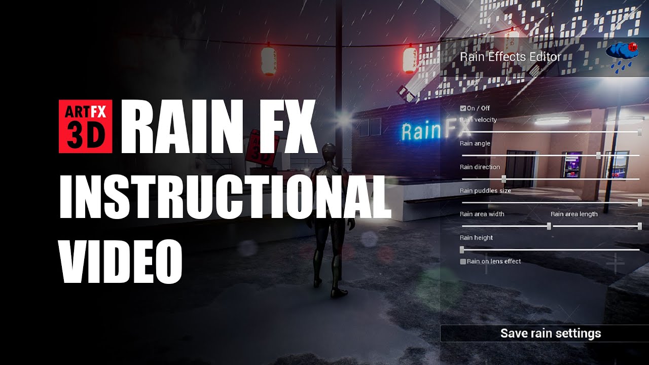 Rain FX Instructional Video - YouTube