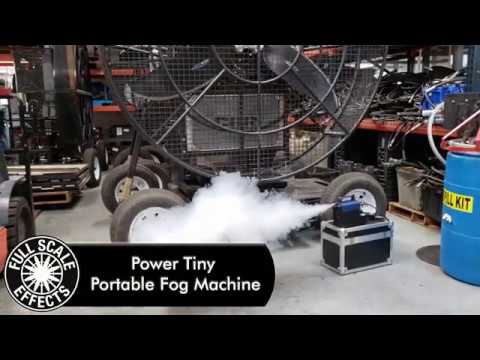 Power Tiny Fog Machine Demo - YouTube
