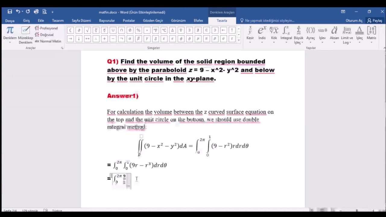 Math Final Project - YouTube