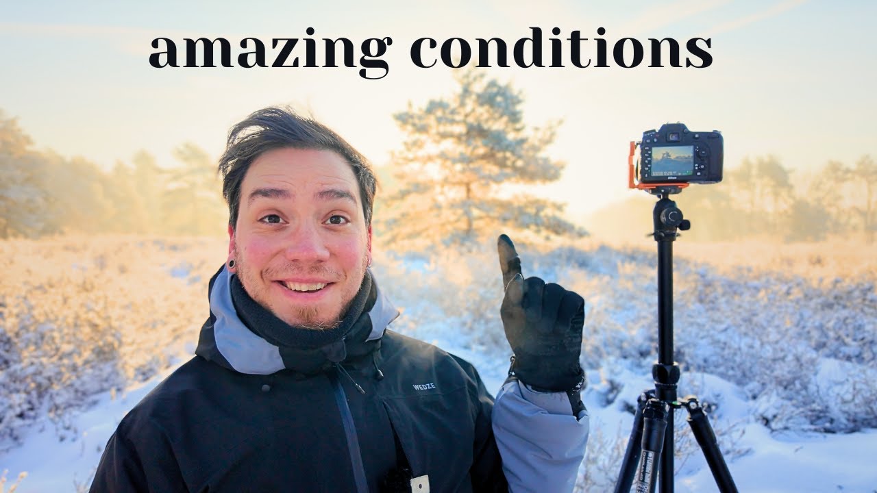 PERFECT landscape photography in the snow - YouTube