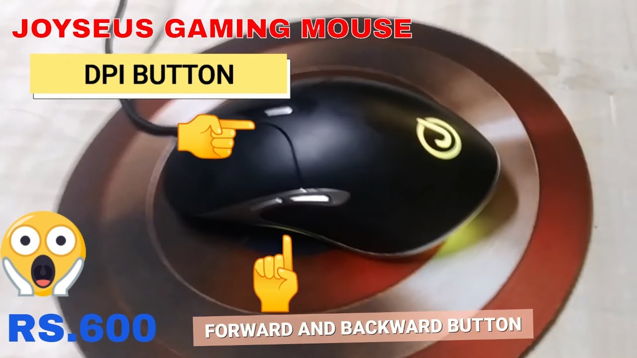 JOYSEUS GAMING MOUSE || JMX6 ||RGB GAMING MOUSE|| BUDGET GAMING MOUSE ...