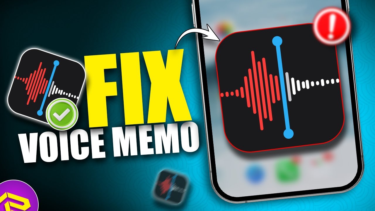 How to Fix Voice Memos App Not Working on iPhone | Voice Recording ...