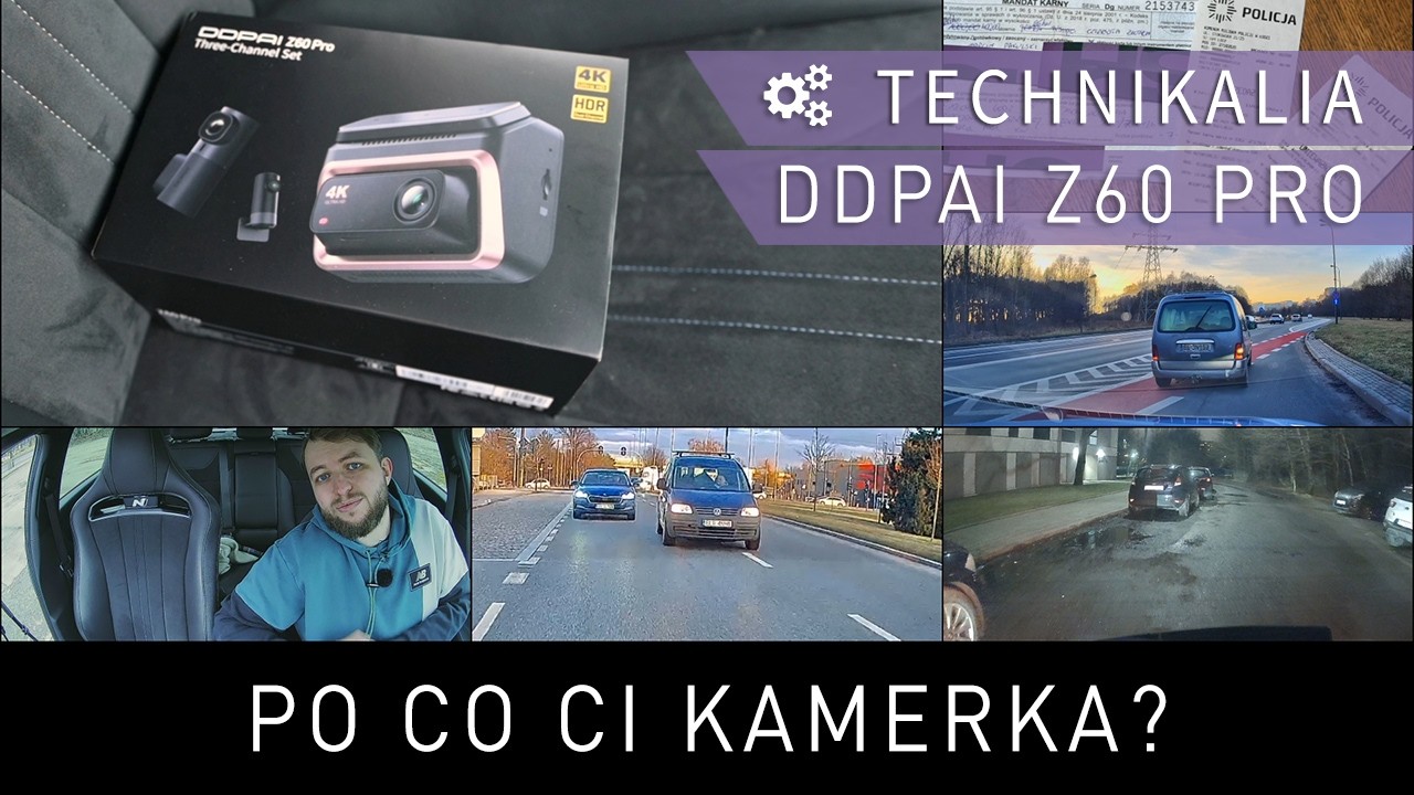 Dlaczego kamera w aucie to MUST-HAVE? Test DDPAI Z60 PRO - YouTube