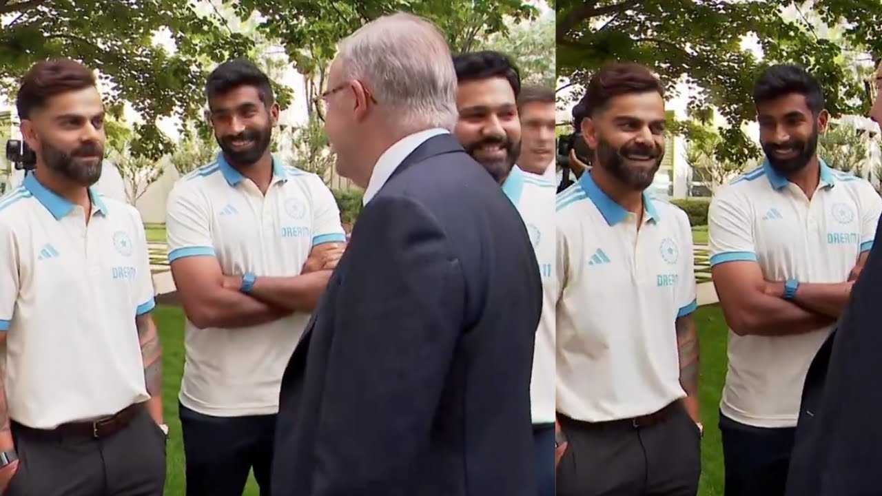 Team India Meet Australia Prime Minister In Australia ll Virat,Rohit ...