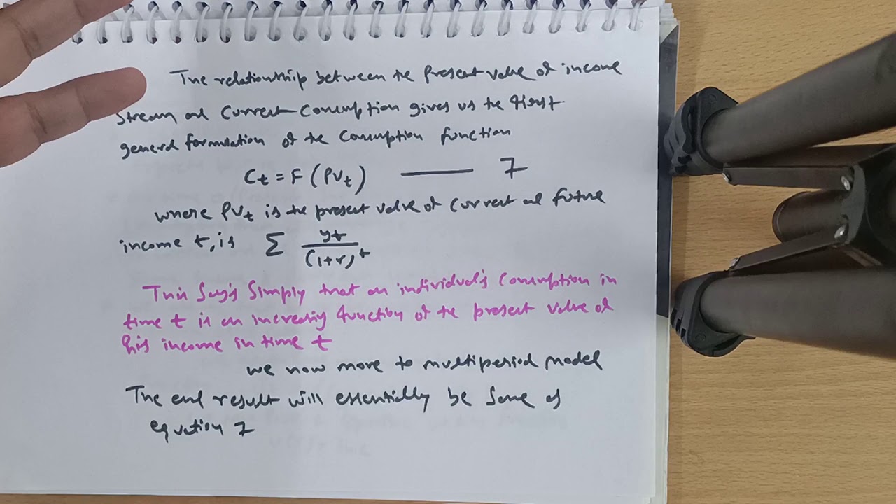 Consumption# Life cycle hypothesis# Consumption Puzzle# optimisation ...