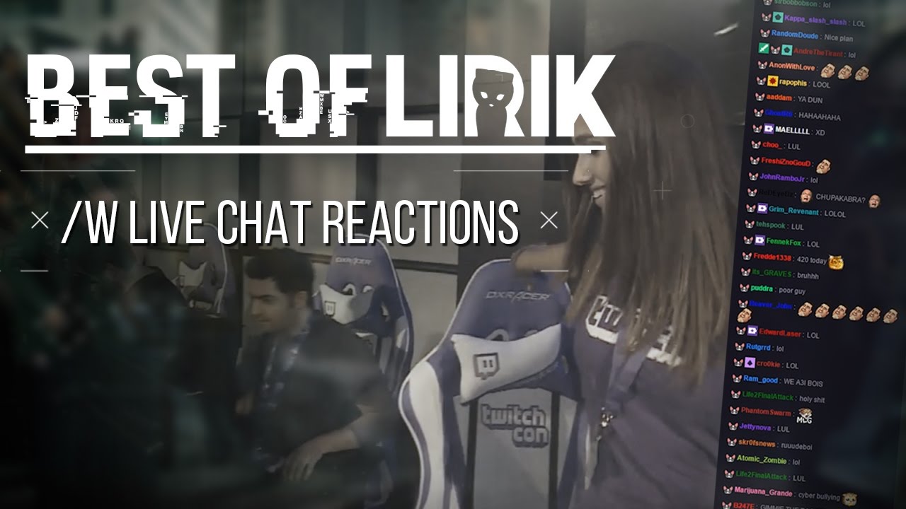 Best Of LIRIK 2016 /W LIVE TWITCH CHAT REACTIONS! - YouTube