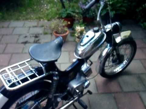 Tomos 4L 1e keer starten na 30 jaar stilstaan - YouTube