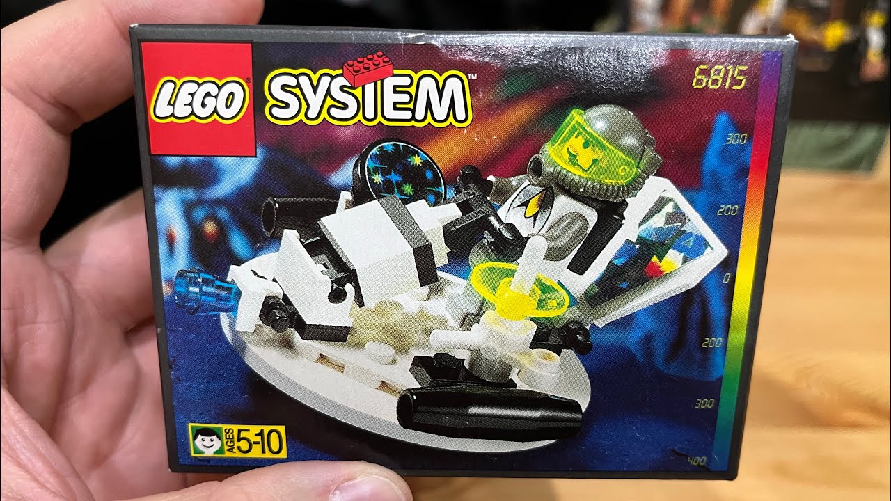 Lego Exploriens 6815 z 1996 roku | Hovertron | Unboxing & Recenzja ...