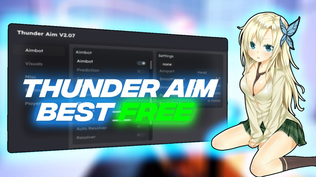 Thunder Aim New Update | Best Roblox Free External - YouTube