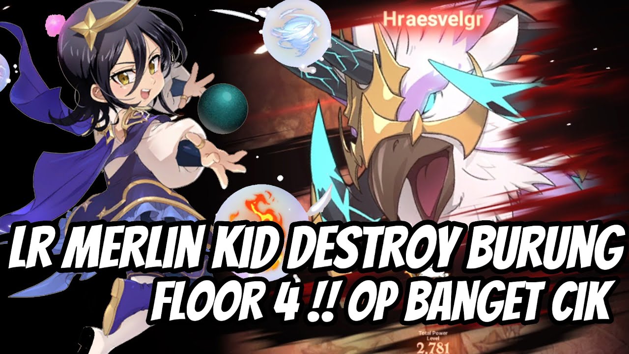 LR Merlin Kid Broken Parah Di Hraesvelgr Fl 4 !! Burung Berasa Jadi ...