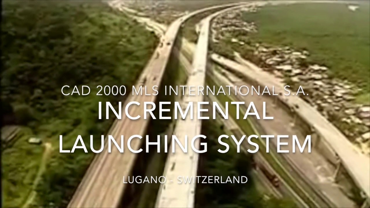 CAD 2000 BRIDGES - INCREMENTAL LAUNCHING METHOD - YouTube