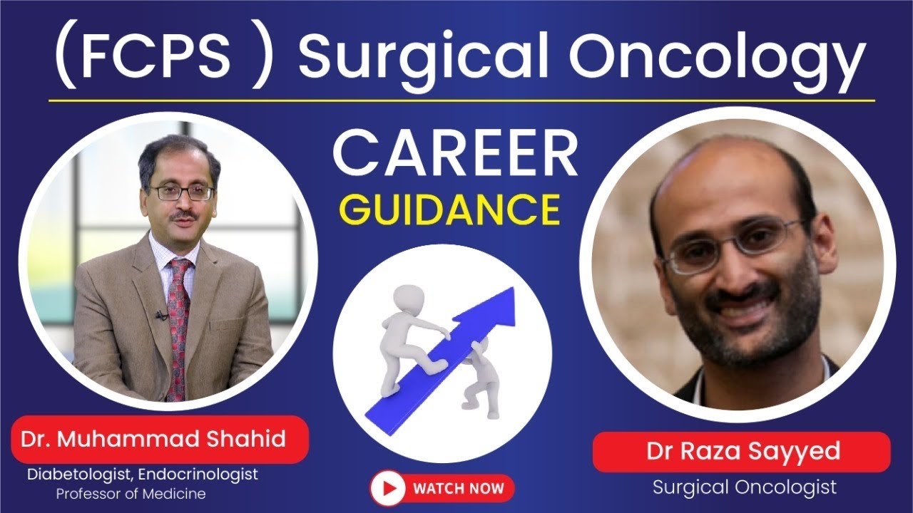 Career Guidance FCPS (Surgical Oncology) for junior doctors | Dr Muhammad Shahid - YouTube