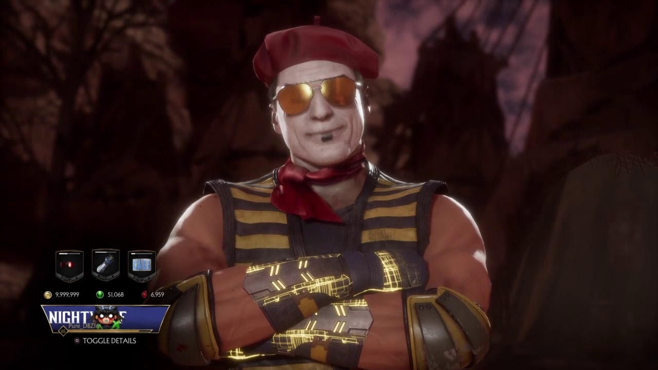 (Mk11) Ninja Mime Johnny Cage Matches - YouTube