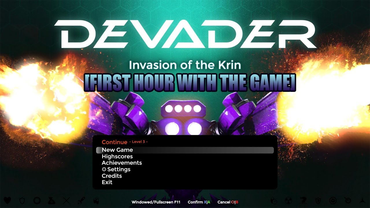 My First Hour with Devader [Twitch Gameplay] - YouTube