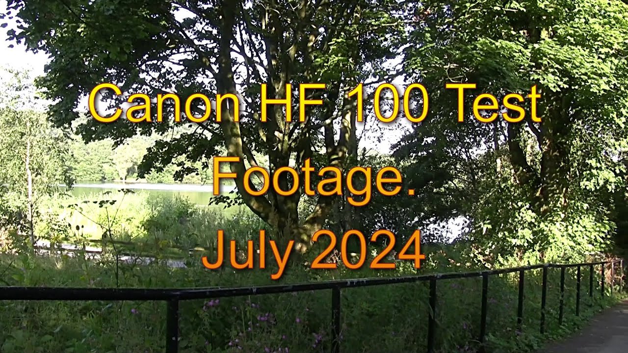 CANON HF100 TEST FOOTAGE. - YouTube