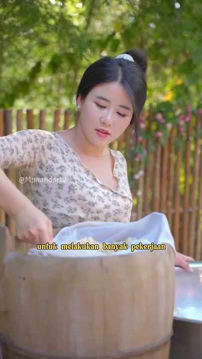 Que Peiqi : sangat beruntung dia kembali ke Desa - YouTube