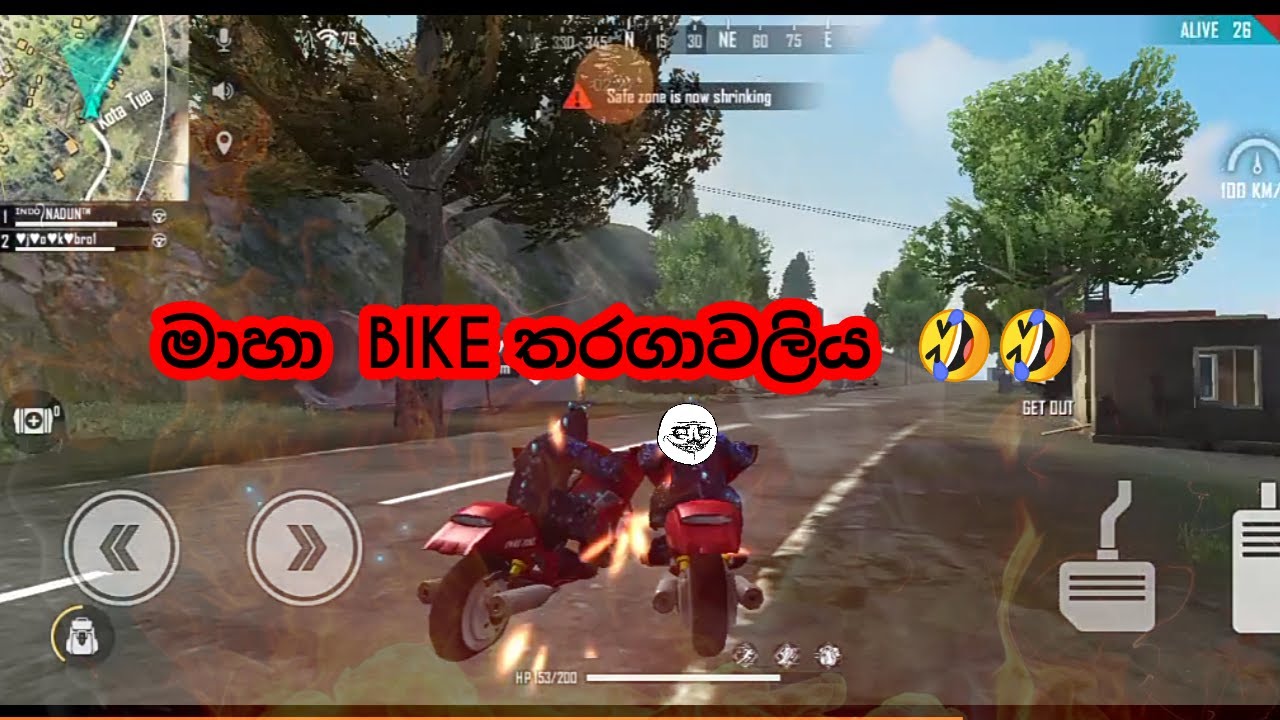 Free fire bike race - YouTube