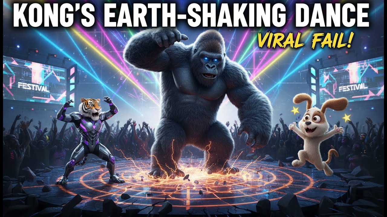 Kong’s Earth Shaking Dance Wins the Competition! Epic Showdown with ...