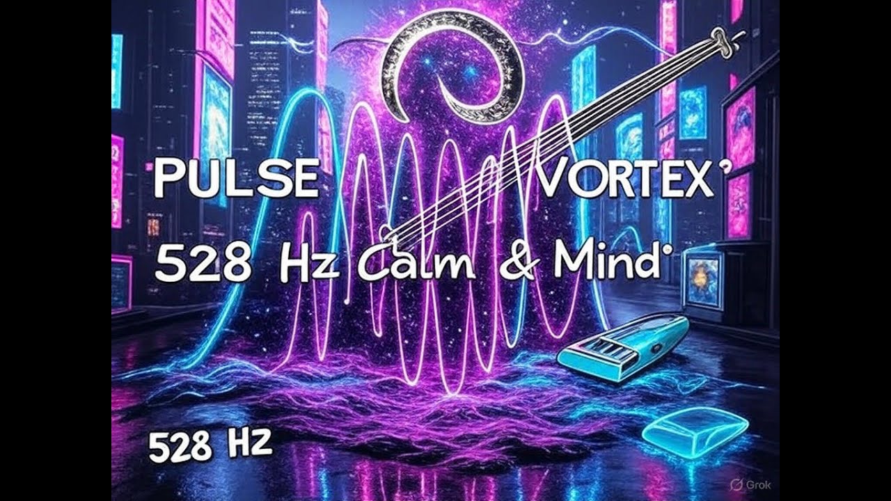 Lofi Pulse Vortex ~ 528 Hz Mystic Vibes - Deep Calm & Mind Boost 🎧 ...