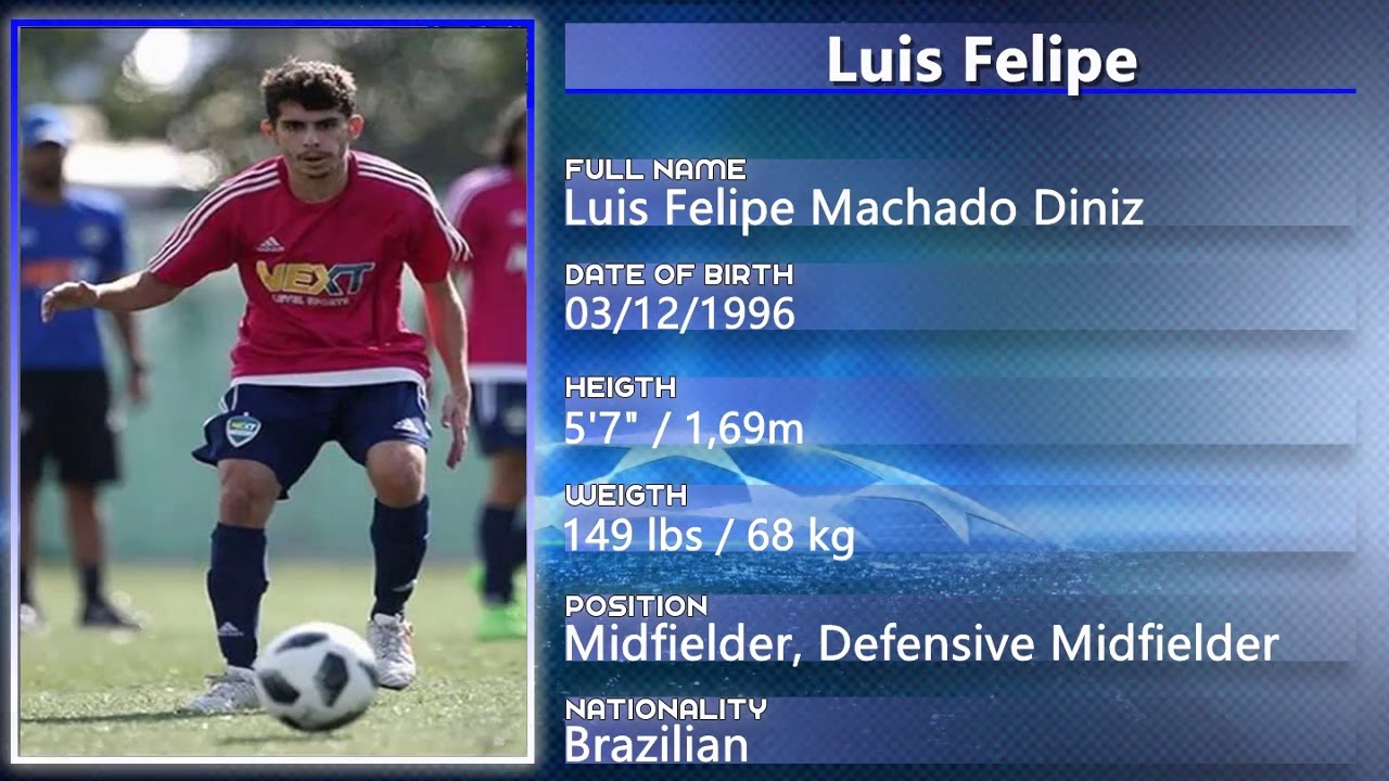 Luis Felipe Machado Midfielder - YouTube