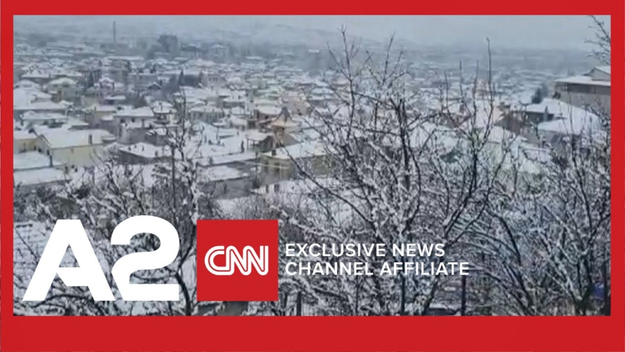 “Dimër” në pranverë. Dëbora pushton vendin nga Korça në Kukës - YouTube