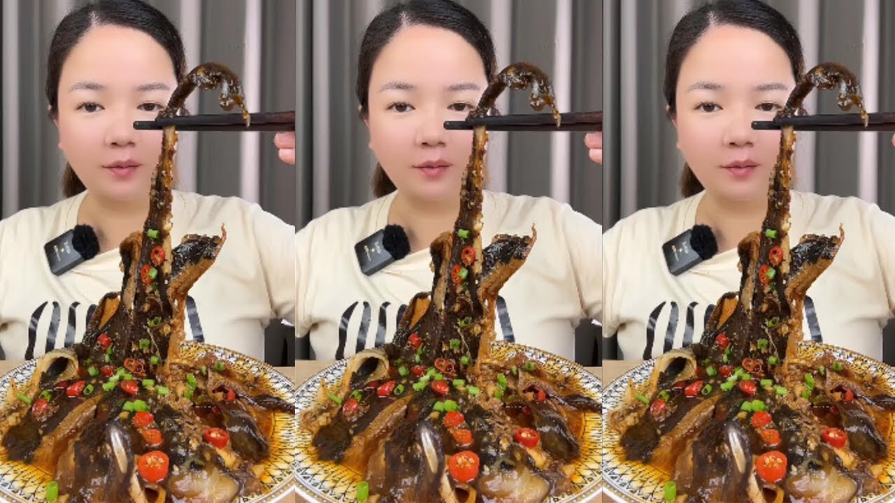 fish, asmr mukbang,eating show,chinese food - YouTube