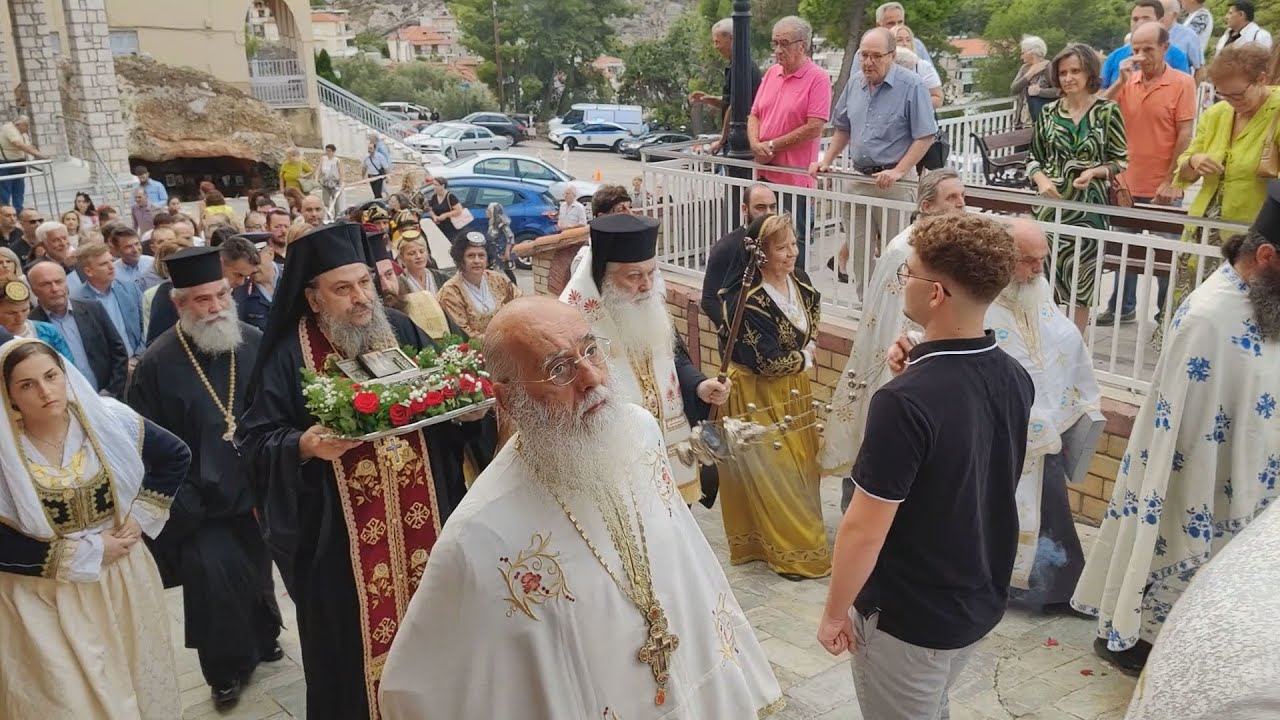 Ναυπλιο:Τα Λείψανα των Αγίων Ραφαήλ,Νικολάου και Ειρήνης από τη Λέσβο ...
