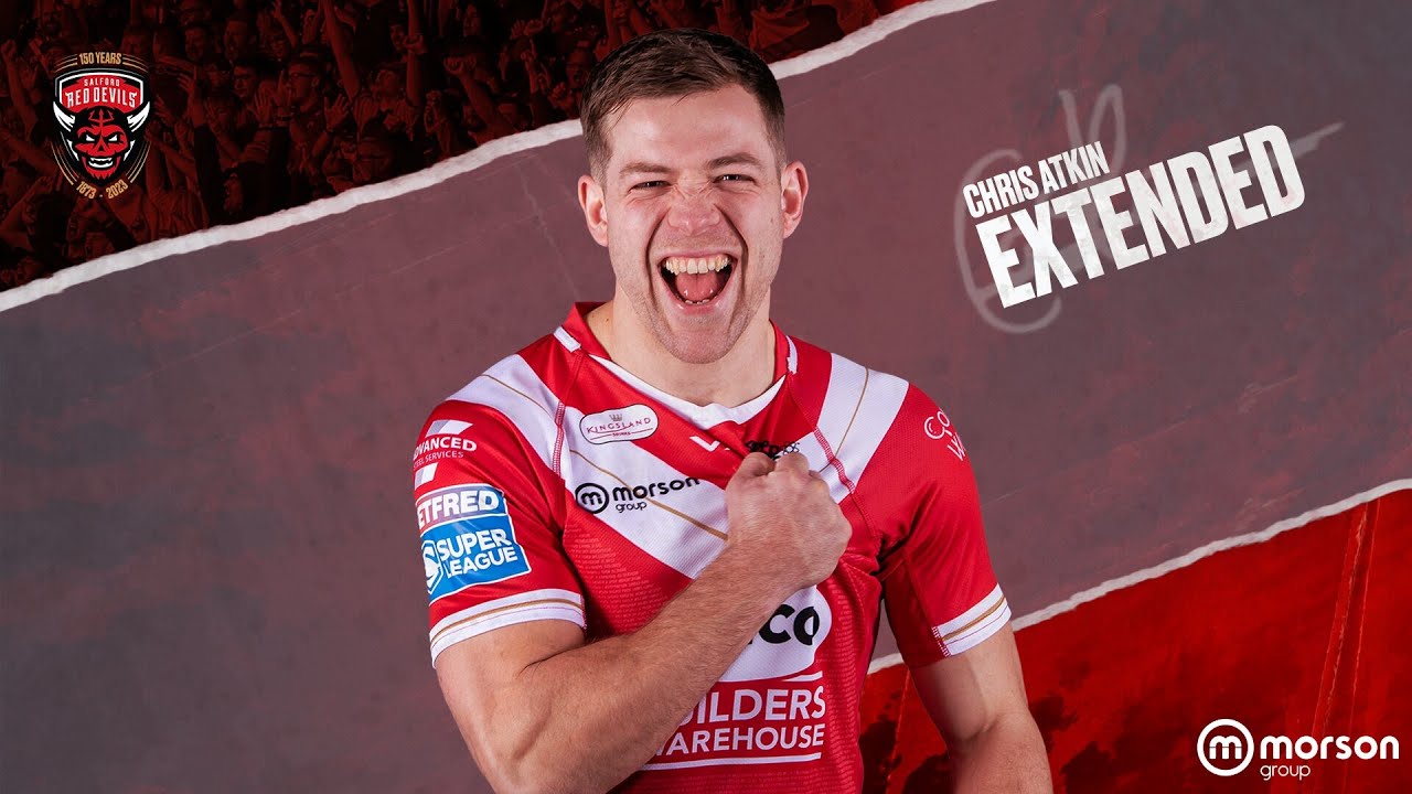 Chris Atkin signs new Salford Red Devils contract | Exclusive Interview ...