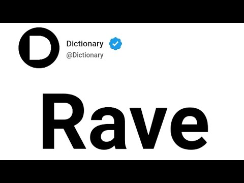 Rave Meaning In English - YouTube