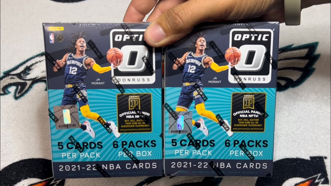 2 2021-22 Optic basketball blaster boxes 🏀🔥 #PaniniBasketball # ...
