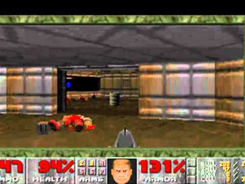 Doom 1 Dos Walkthrough part 1 - YouTube