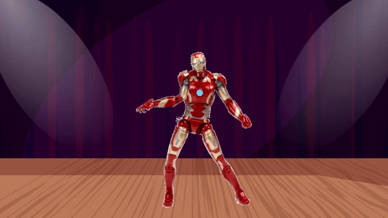 Iron Man dancing - YouTube