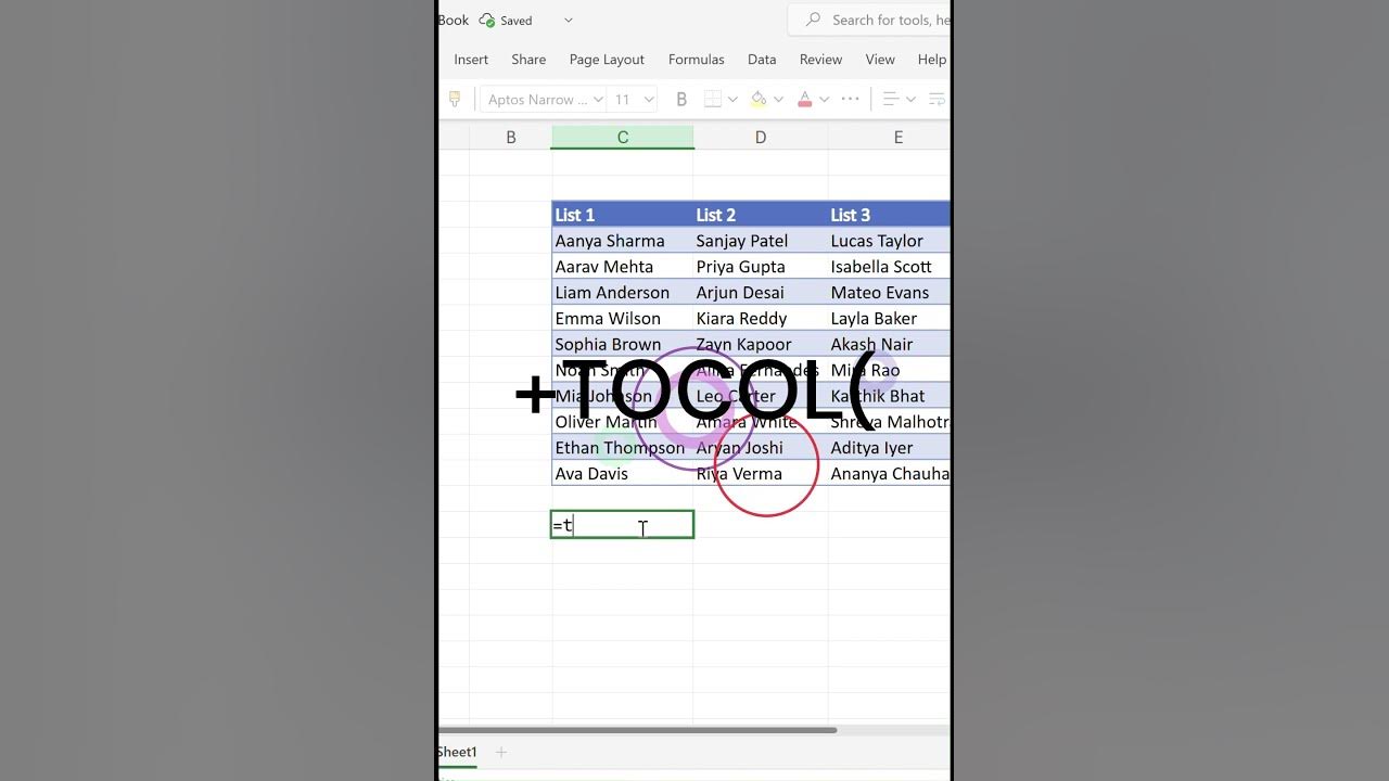 How to convert Data from Rows to Columns - TOCOL #accounting #excel #spreadsheetmagic #exceltips ...