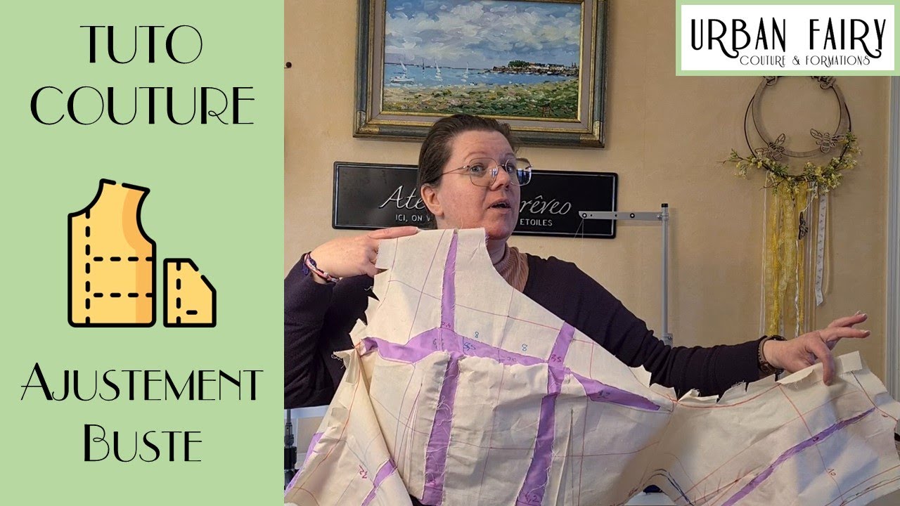 Tuto Couture - Comment ajuster son buste de base ? - YouTube