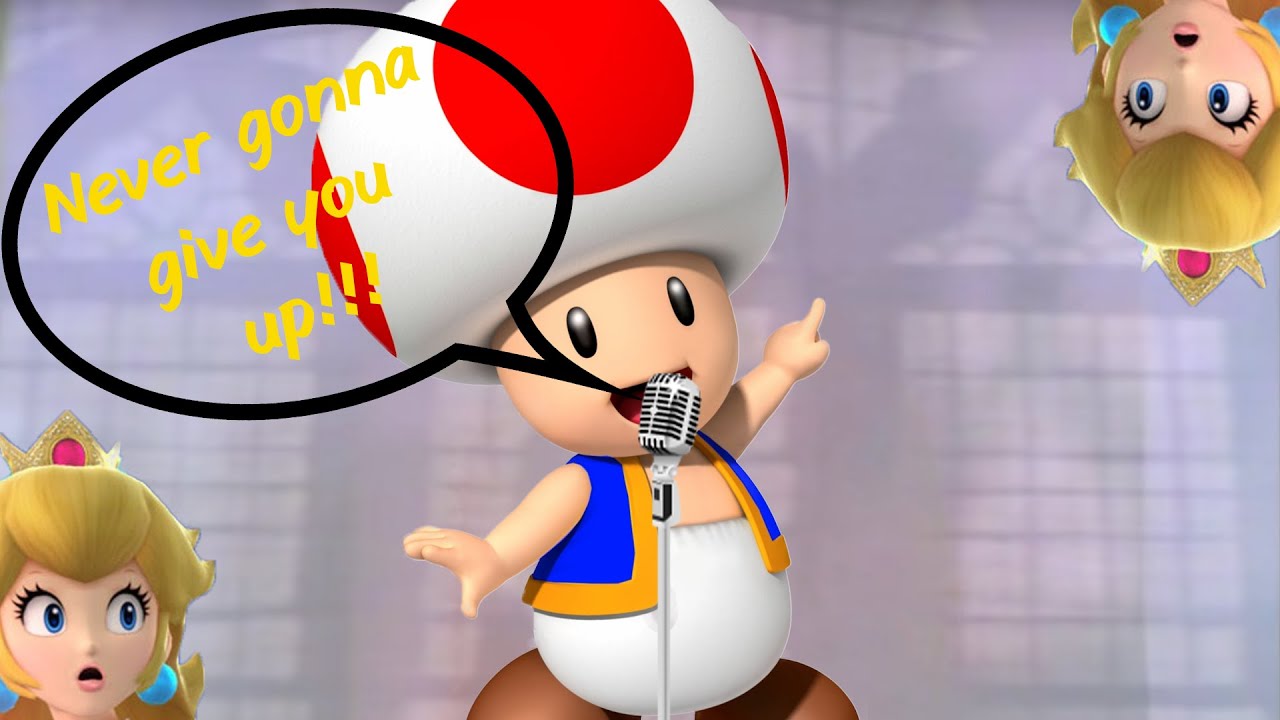 Never Gonna Give You Up!! In Mario Party 7 - YouTube