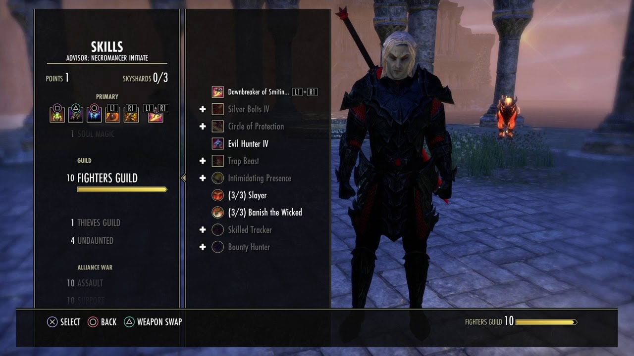 ESO Stamina Necromancer Elsweyr PVP BUILD + gameplay 2Hand/Sword and ...