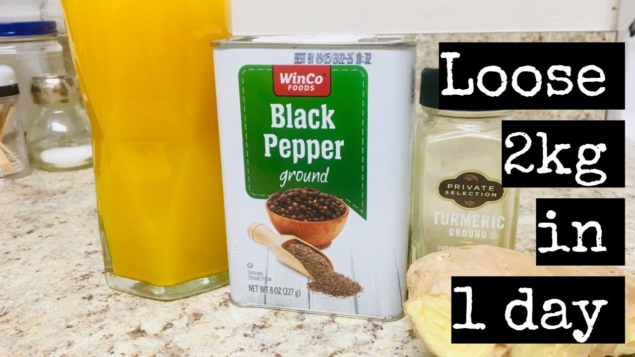 TURMERIC TEA RECIPE FOR WEIGHT LOSS (THYROID TEA) LOOSE 2KGS IN 1 DAY ...