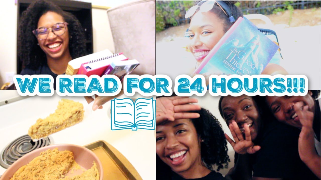 24 READ-A-THON VLOG WITH MY BESTIES!! (THROWBACK VLOG) - YouTube