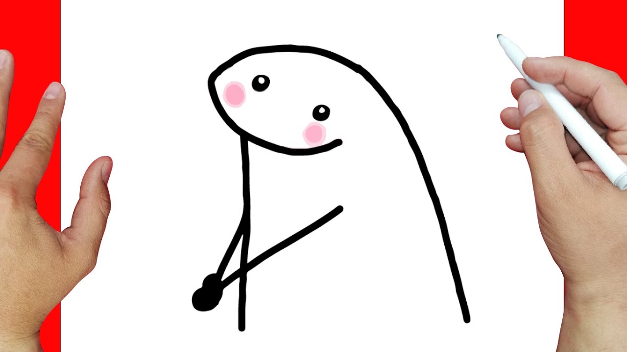como dibujar a flork muy tierno | Dibujos fáciles - YouTube
