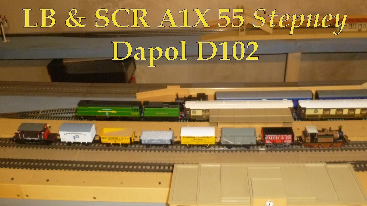 2024 08 05 LB & SCR 0 6 0T A1X N° 55 Stepney Dapol D102 - YouTube