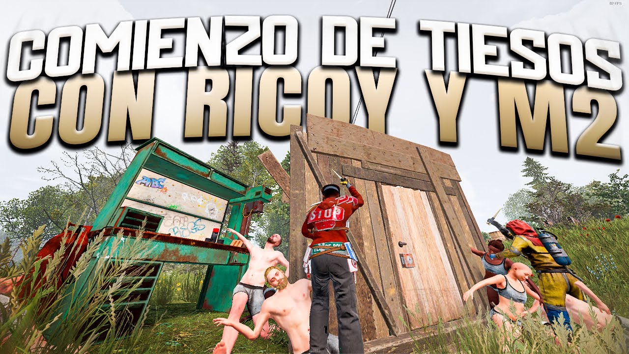 TIESOS con SHELTER Y TIER 3 | #00 WIPE con RICOY y M2 | Gameplay Rust ...