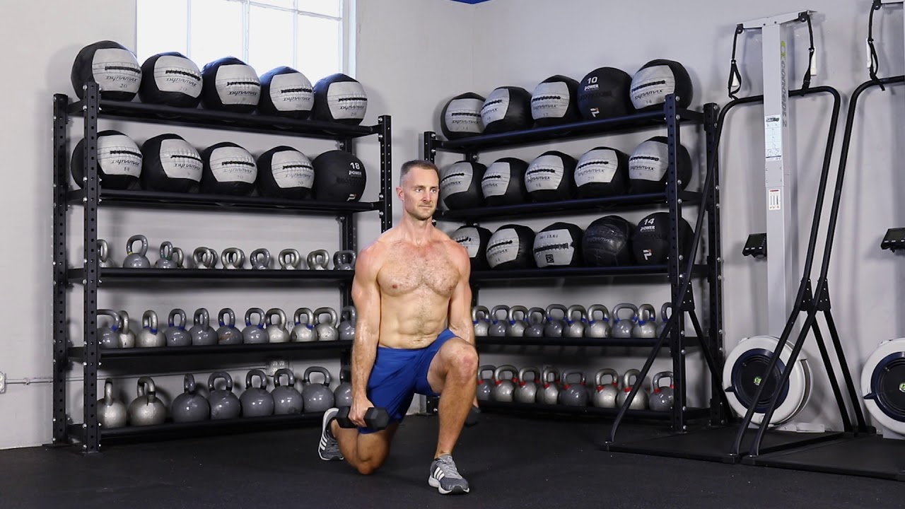 Dumbbell Alternating Reverse Lunge With Lateral Raise Youtube