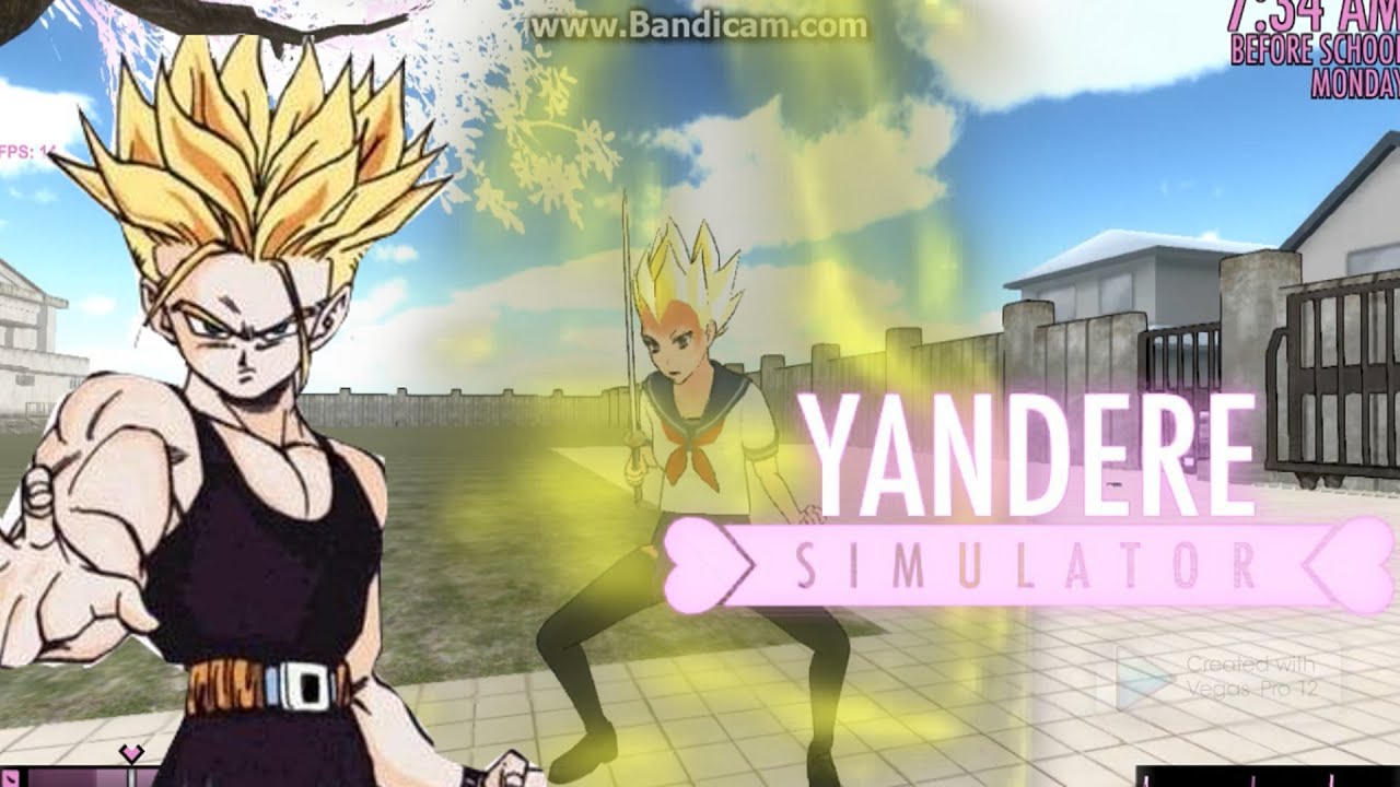 TRUNKS ES UN YANDERE?!?! | Yandere Simulator - YouTube