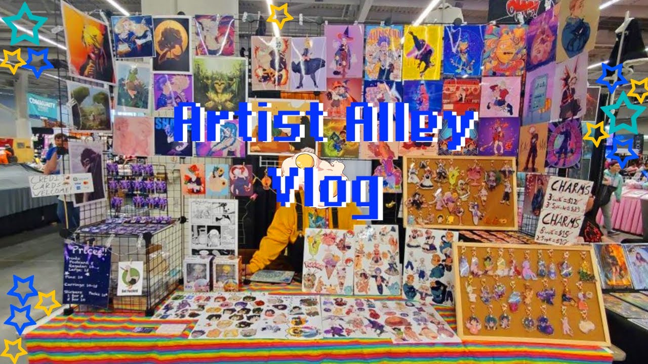 Artist Alley at Cleveland Comicon!! // Studio Vlog #15 - YouTube