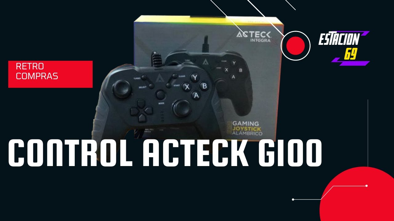 Acteck G100 Configurar Control XBOX 360 PS3 y Android - Retro Compras ...