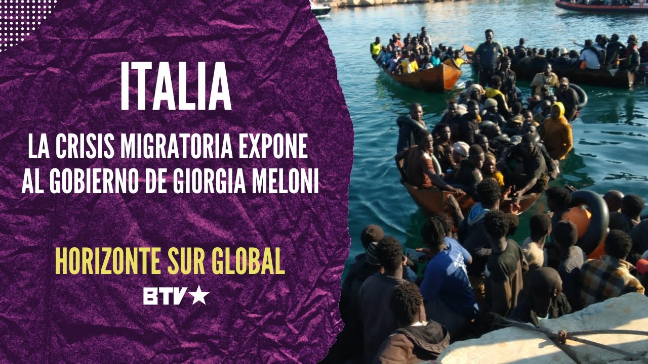 Italia: la crisis migratoria expone las políticas xenófobas de Giorgia ...