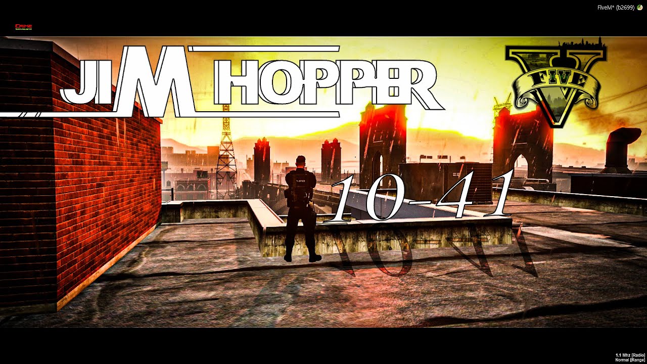 OFFICER JIM HOPPER IN THE CITY | COP RP | GTA 5 Roleplay | ULTRONFIST ...