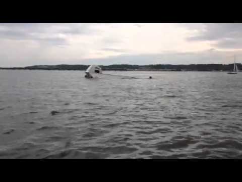 Flying Scot capsizing clinic: SCOW - YouTube