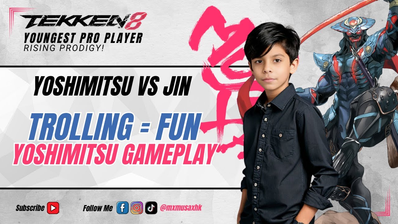 Discover the Fun of Trolling with Yoshimitsu in Tekken 8 - YouTube