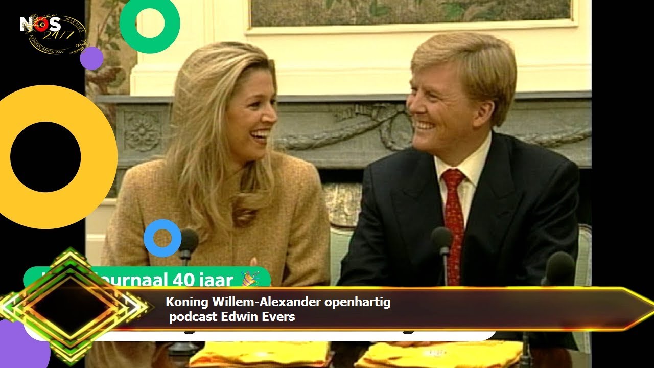 Koning Willem-Alexander openhartig podcast Edwin Evers - YouTube